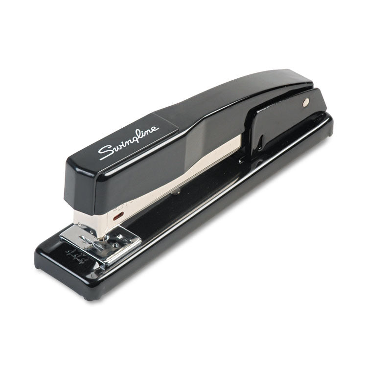 Commercial Full Strip Desk Stapler, 20-Sheet Capacity, Black – Digital Dolphin Products.
