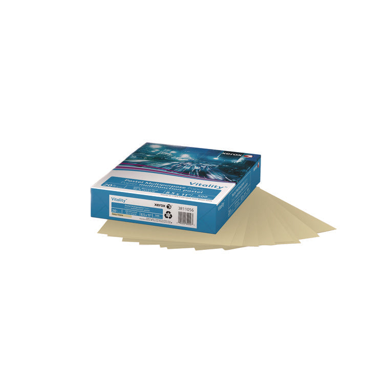 Multipurpose Pastel Colored Paper, 20 lb Bond Weight, 8.5 x 11, Ivory ...