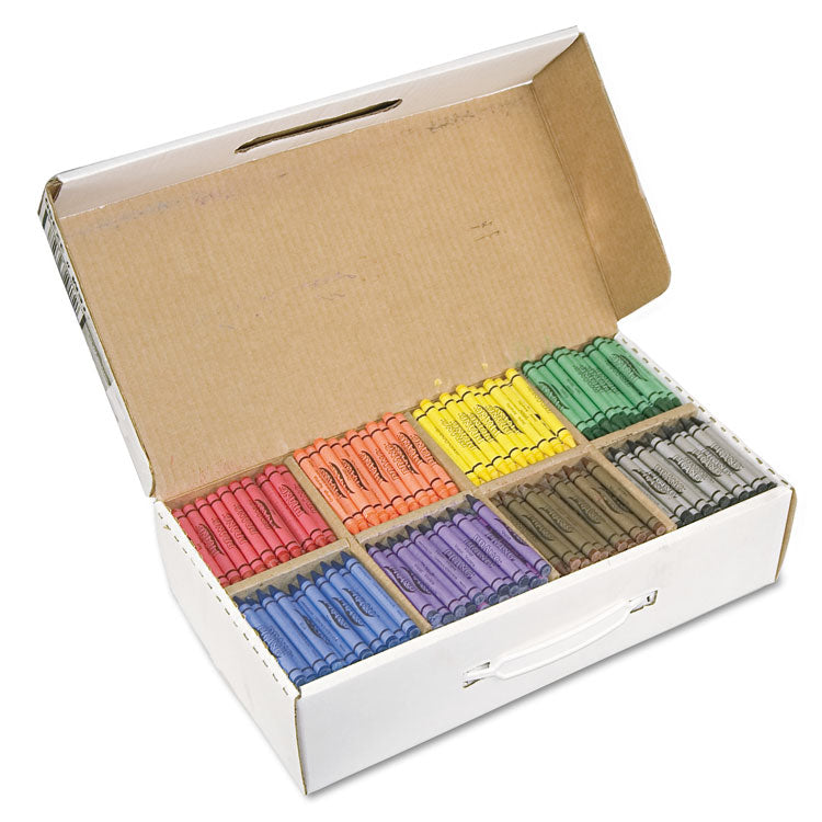 Crayons Made with Soy, 100 Each of 8 Colors, 800/Carton – Digital ...