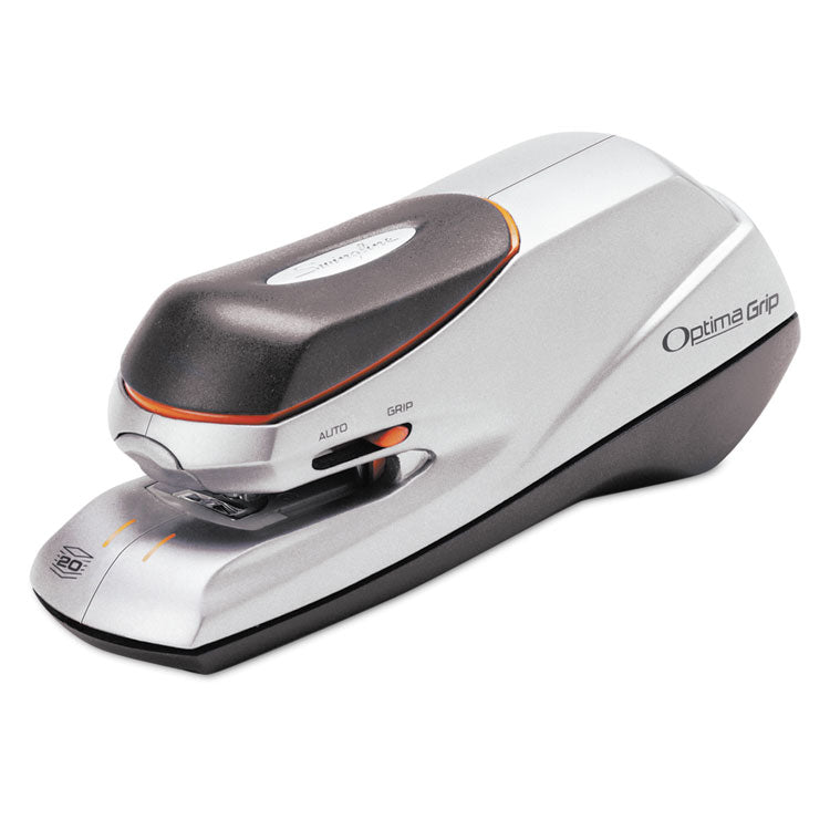 Optima Grip Electric Stapler, 20-Sheet Capacity, Black/Silver – Digital ...