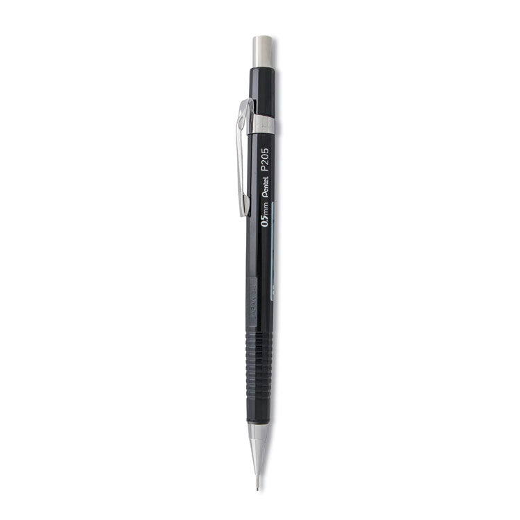 Sharp Mechanical Pencil, 0.5 mm, HB (#2), Black Lead, Black Barrel ...