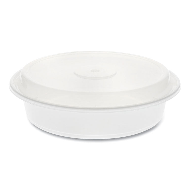 Newspring VERSAtainer Microwavable Containers, Round, 35 oz, 8 x 8 x 2 ...